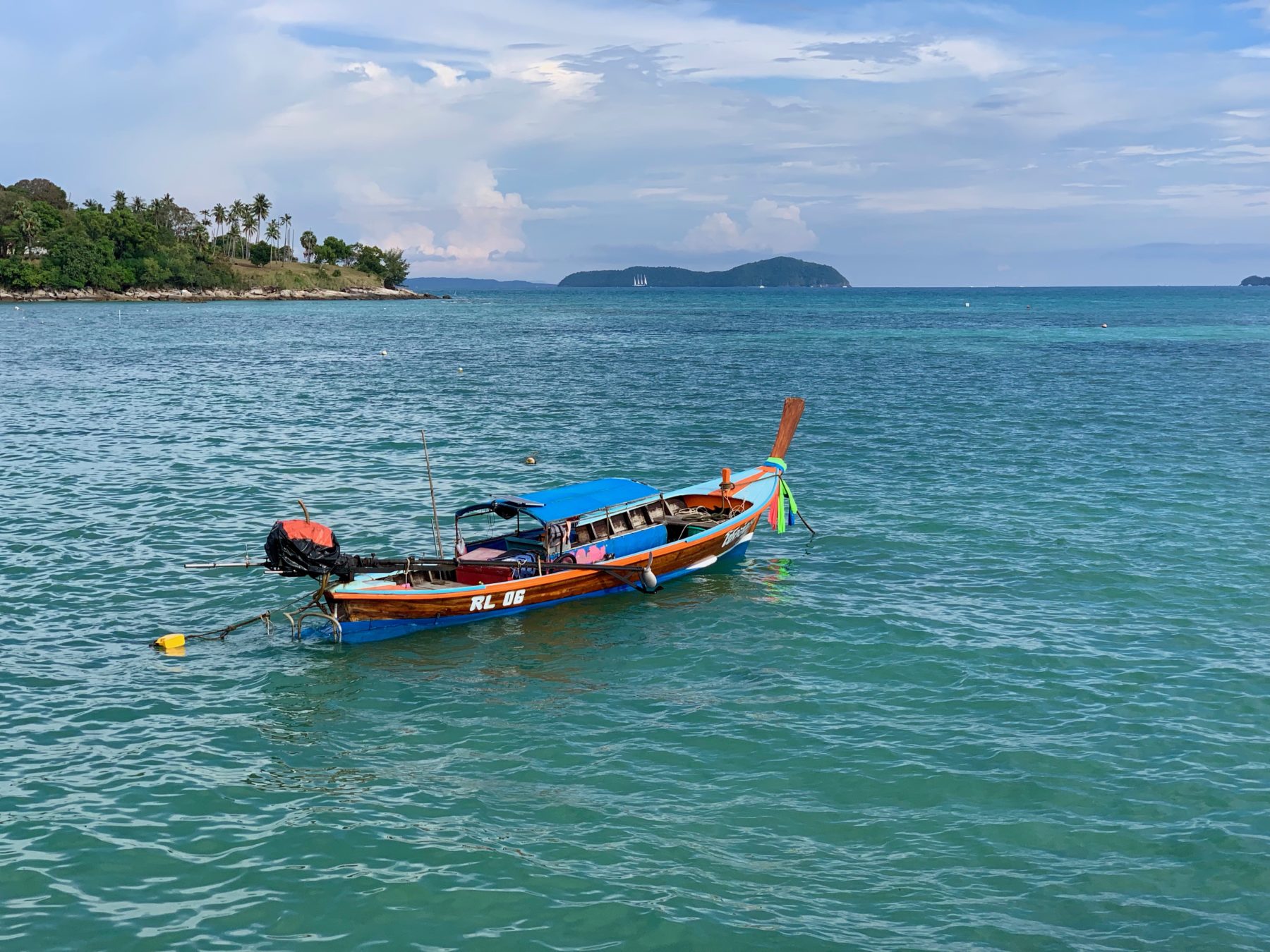 Rawai Beach auf Phuket in Thailand - Quergereist